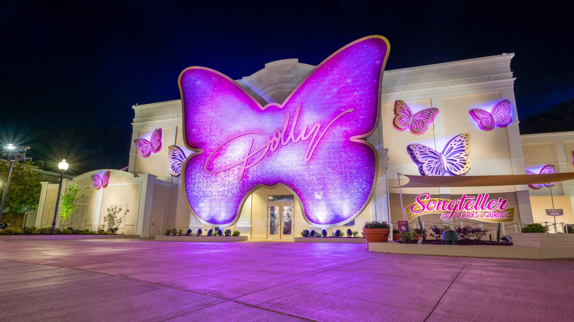 Dollywood Dolly Parton Experience - Projection Mapping - AV